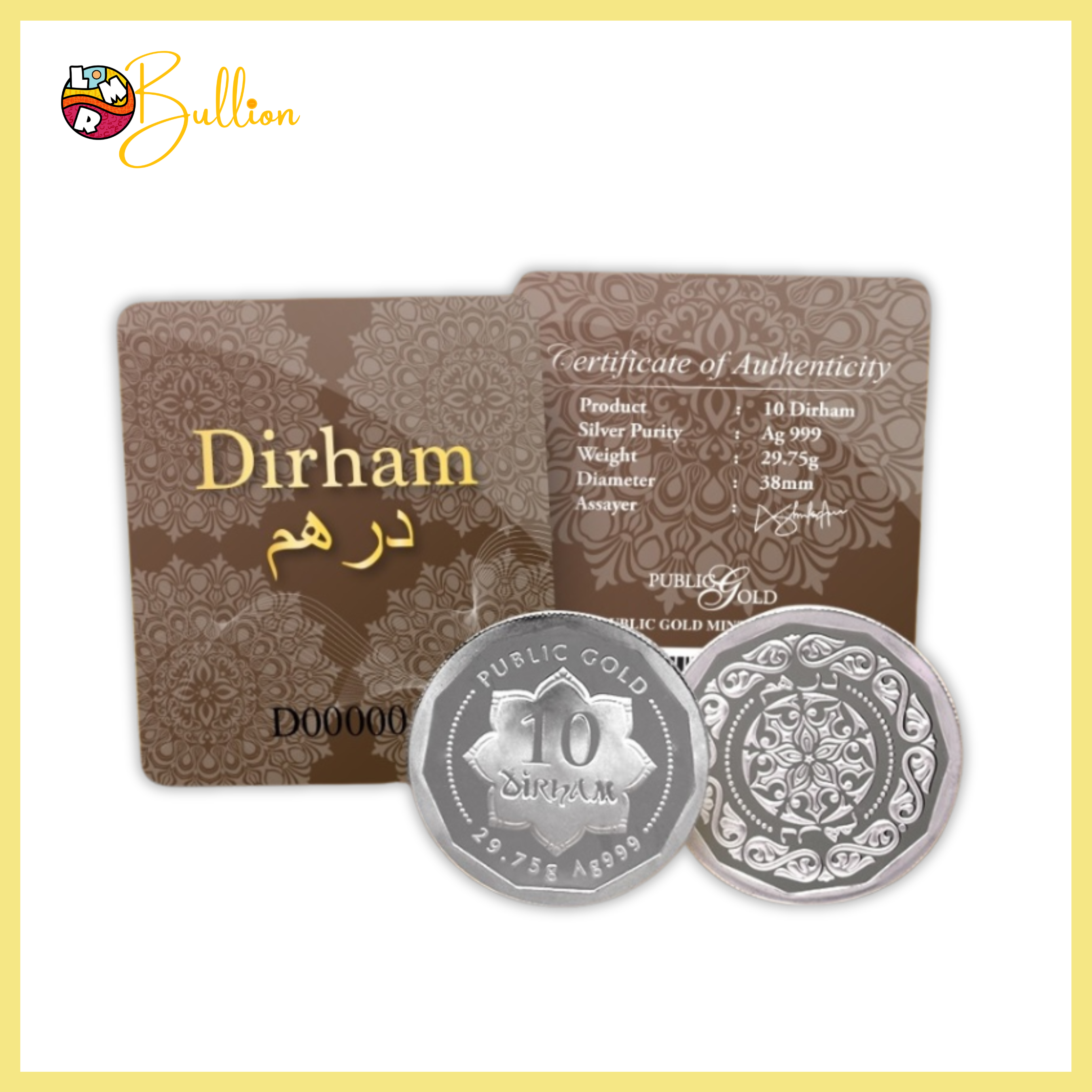 PG - Dinar & Dirham – LMR Bullion